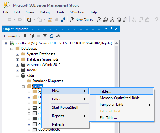 Práctica 2.1 Operaciones SQL en SQL Server – Olga L. Fortiz